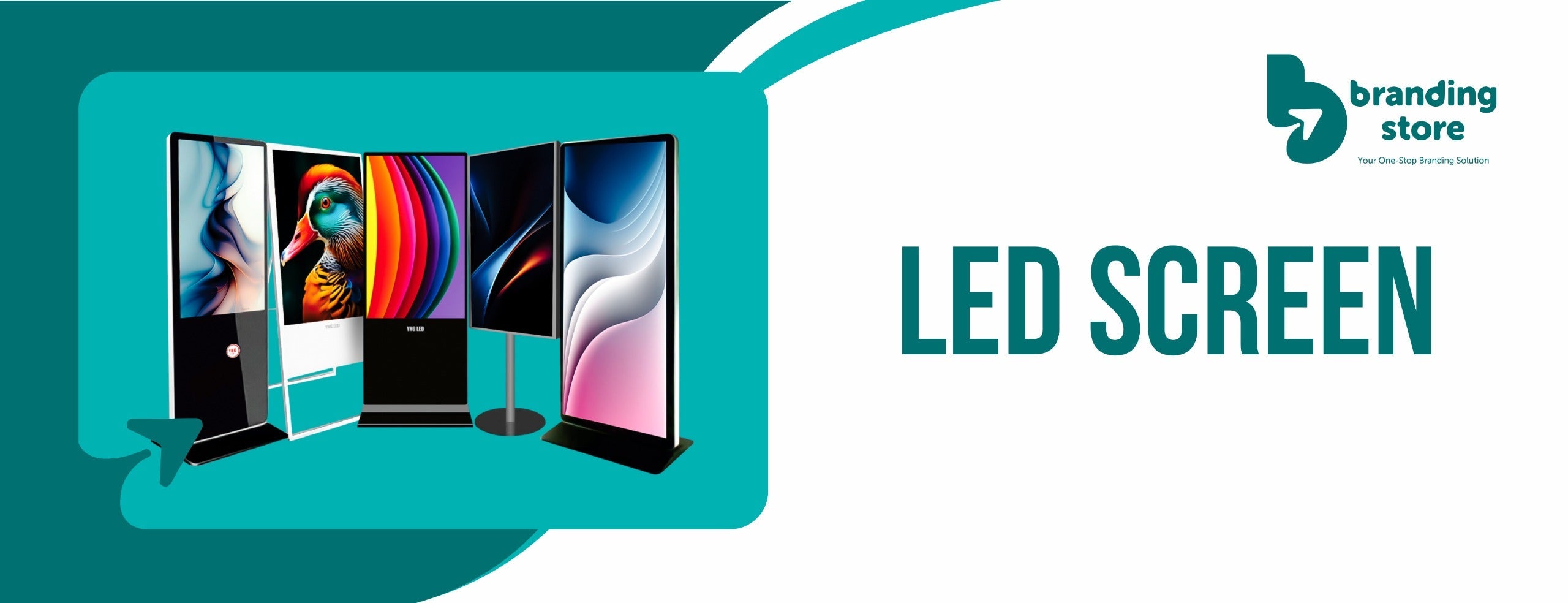 Digital Standees – Branding Store